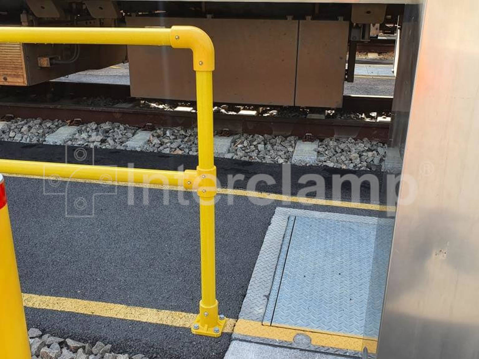 GRP Safety Barriers for Queensland Rail | Interclamp