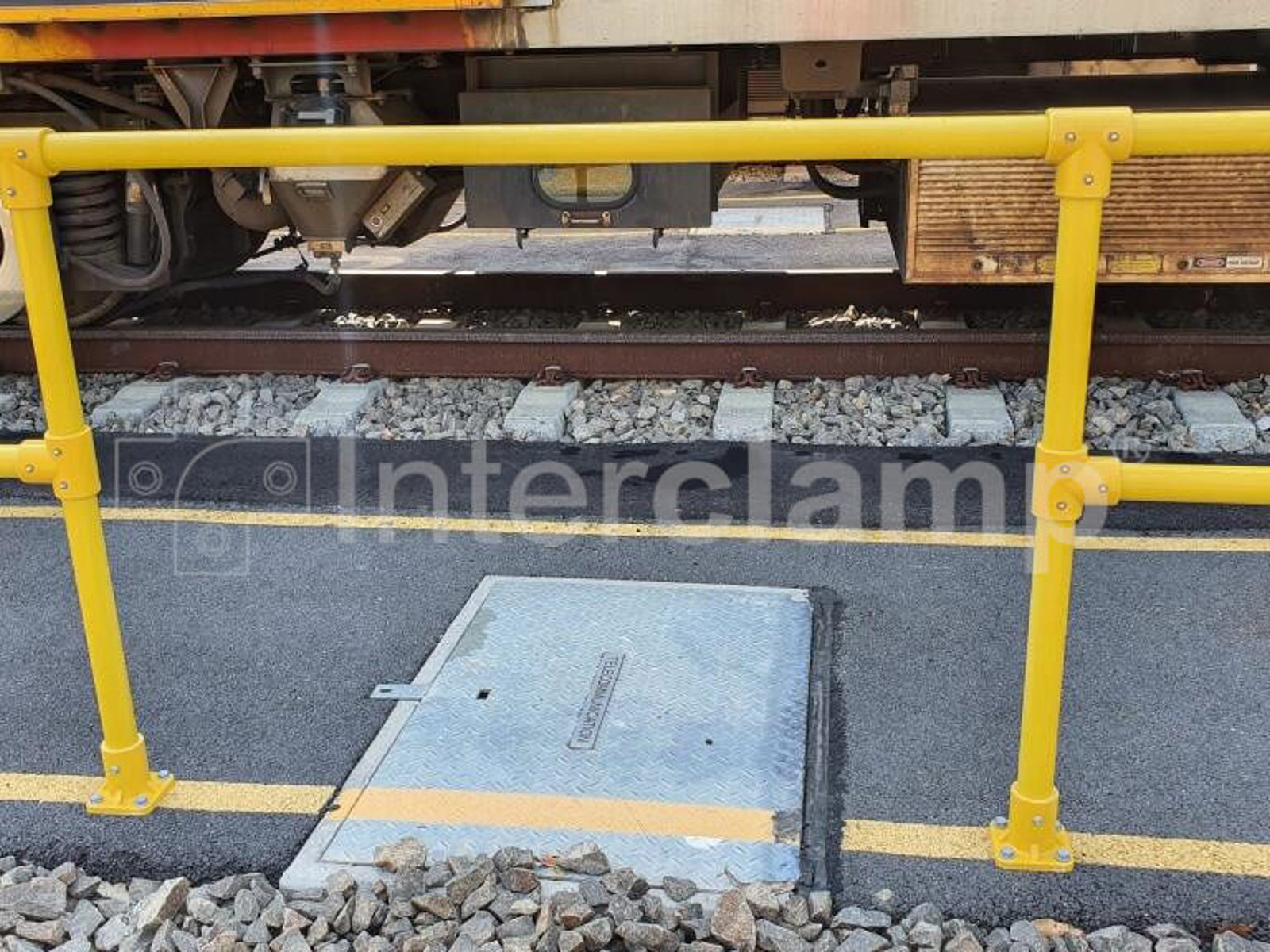 GRP Safety Barriers for Queensland Rail | Interclamp
